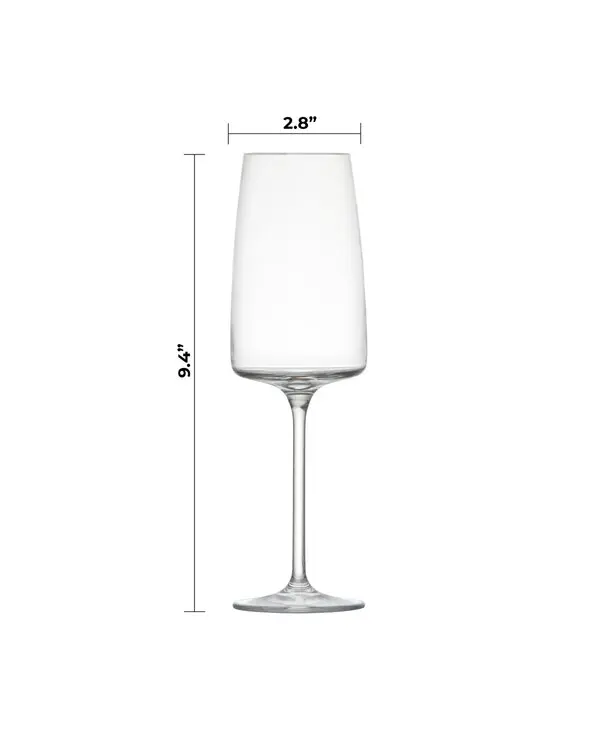 SCHOTT ZWIESEL Sensa Champagne Flute, Set Of 6