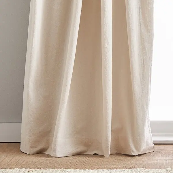 PERI HOME Sanctuary 95 X 50 Back Tab Window Panel, Pair - Linen