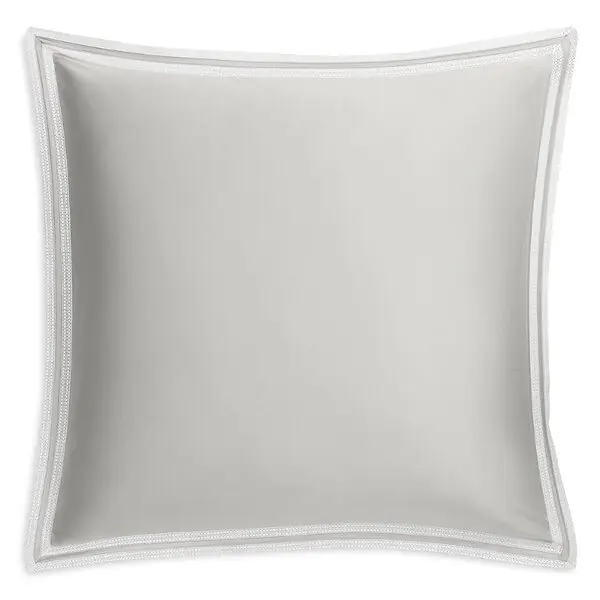 MATOUK Grace Euro Sham - Silver