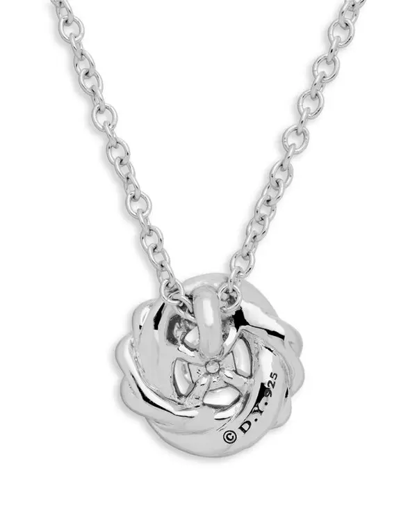 David Yurman Sterling Infinity Pendant Necklace