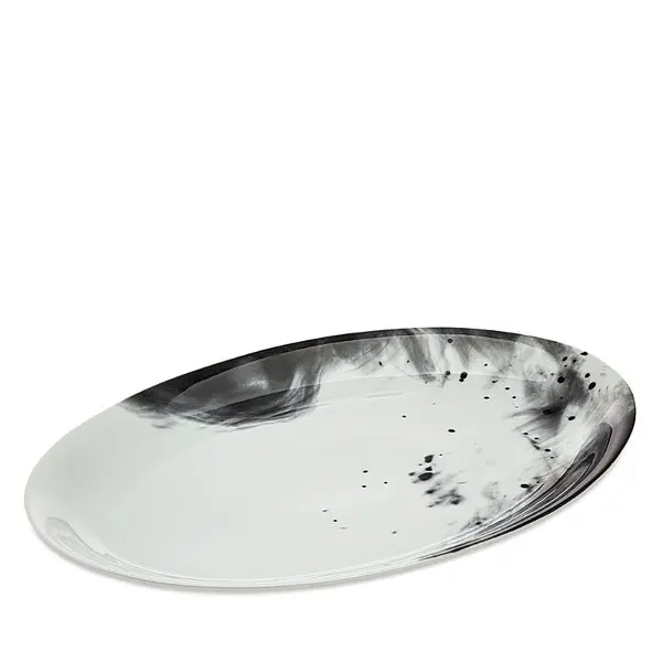 RICCI ARGENTIERI Felice 14 Platter - White/black