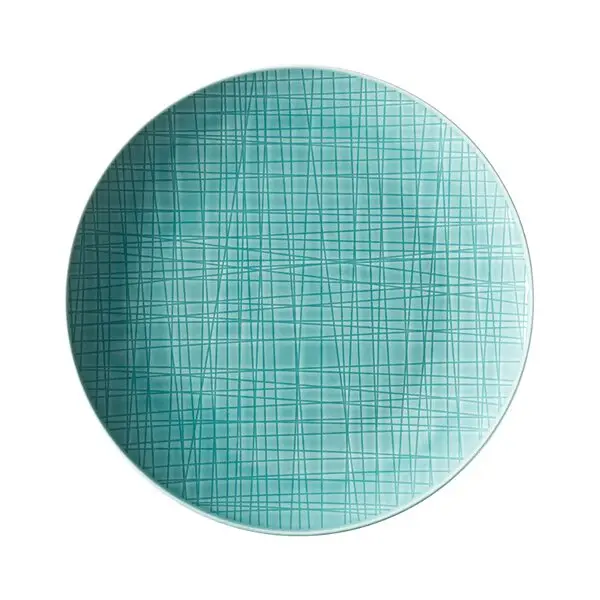 ROSENTHAL Mesh Salad Plate - Aqua