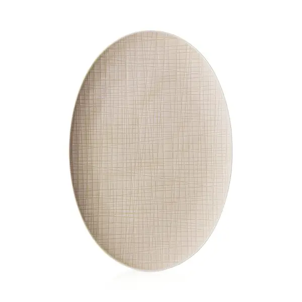 ROSENTHAL Mesh Oval Platter - Cream