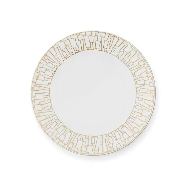 ROSENTHAL Tac Gold Salad Plate Bloomingdale's Exclusive - White/gold
