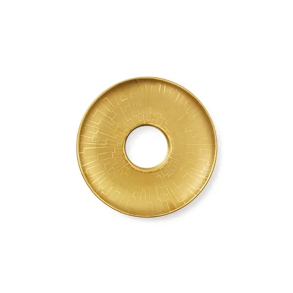 ROSENTHAL Tac Gold Saucer Bloomingdale's Exclusive - White/gold