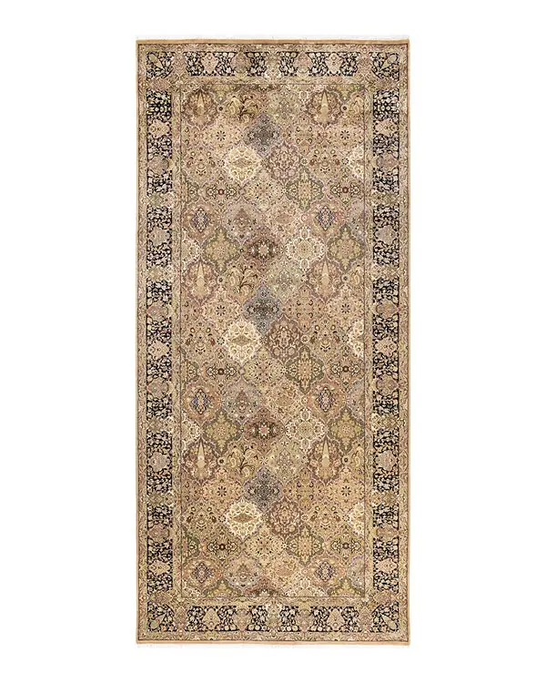 Bloomingdale'S Mogul M1416 Runner Area Rug, 6'3 X 13'10 - Yellow