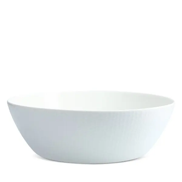 FORTESSA Amanda Embossed Large Salad Bowl - White