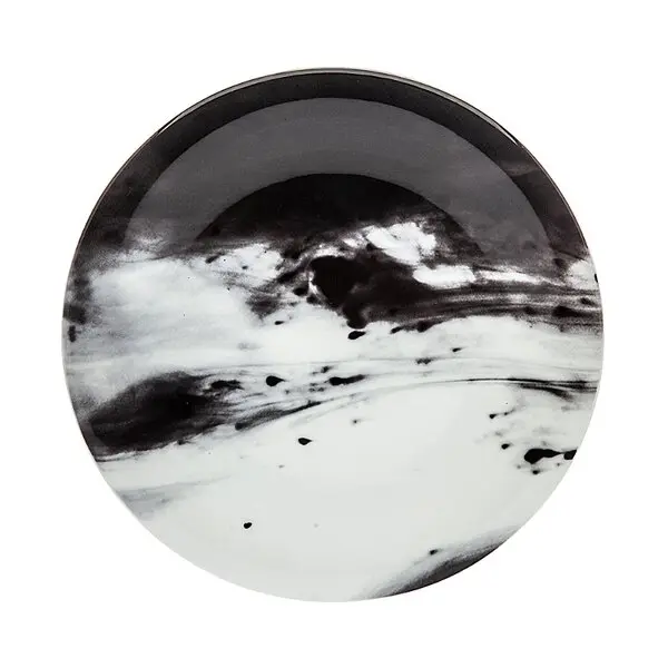 RICCI ARGENTIERI Felice Dinnerware Side Plate - White/black