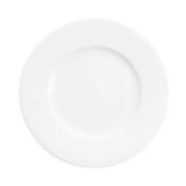 FORTESSA Amanda Embossed Salad Plate, Set Of 4 - White