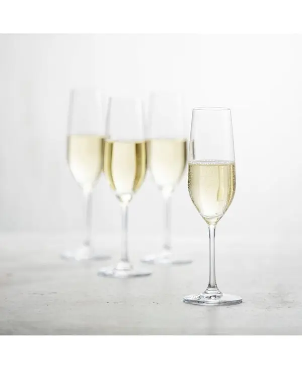 SCHOTT ZWIESEL Forte Champagne Flute, Set Of 6