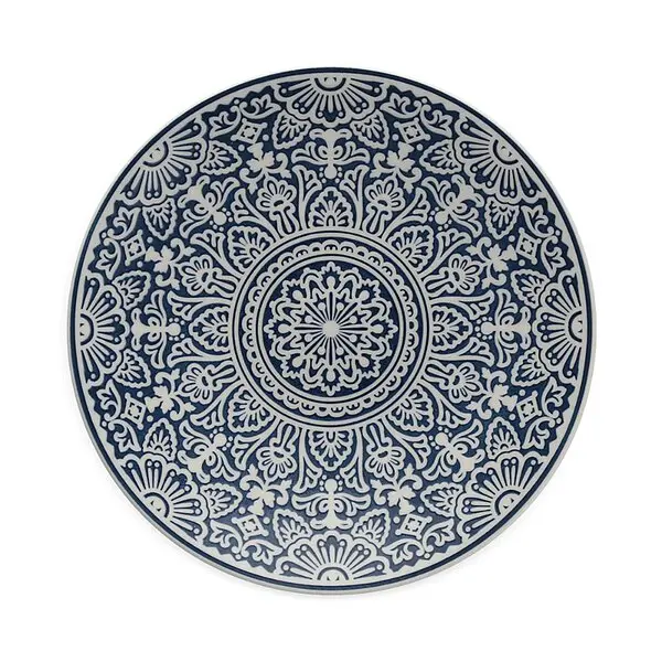 FORTESSA Havana Coupe Salad Plate, Set Of 4 - Blue
