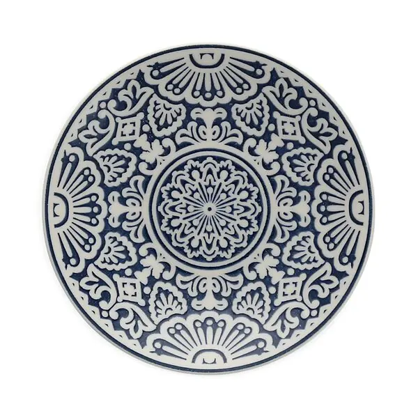 FORTESSA Havana Coupe Bread & Butter Plate, Set Of 4 - Blue
