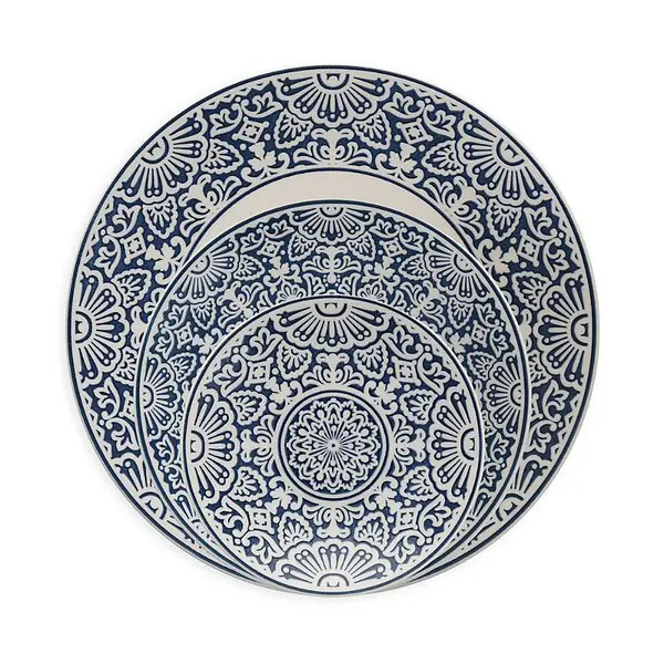 FORTESSA Havana 12 Pc Dinnerware Set - Blue
