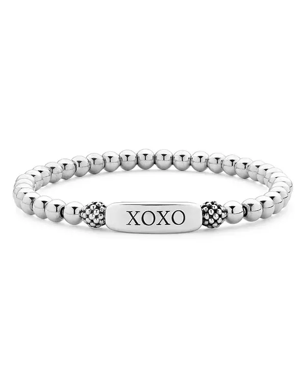 Lagos Sterling Xoxo Bracelet - Silver