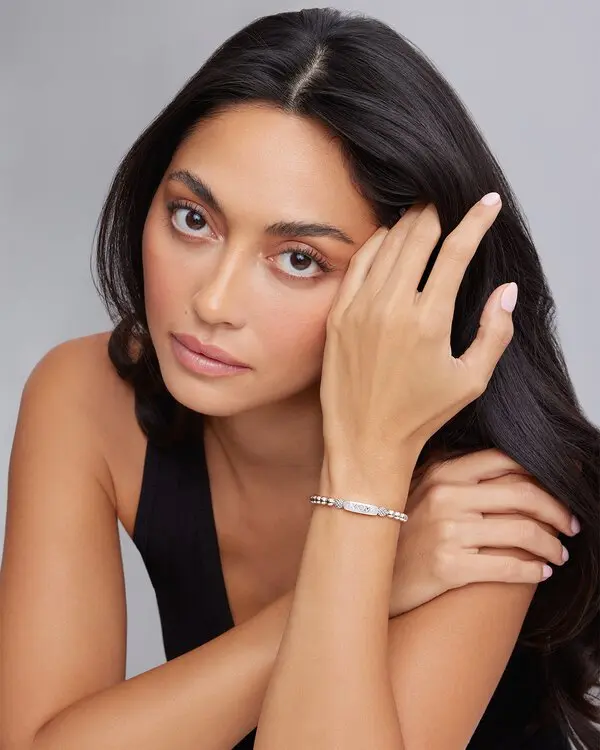 Lagos Sterling Signature Caviar Mom Station Bracelet