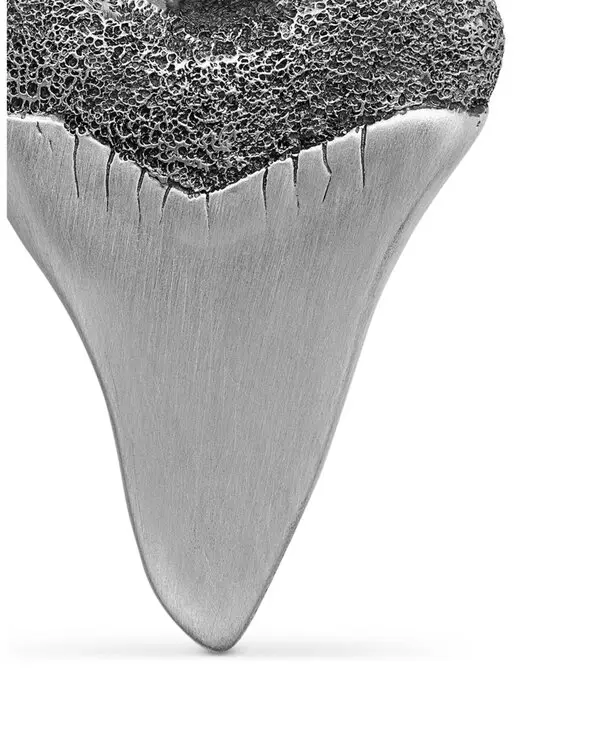 David Yurman Sterling Shark Tooth Amulet - Silver