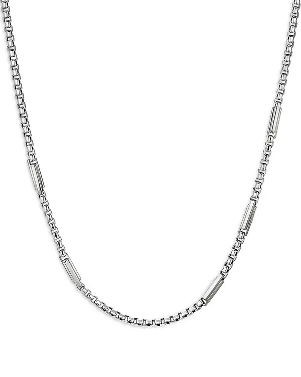 David Yurman Streamline Station Necklace - Silver