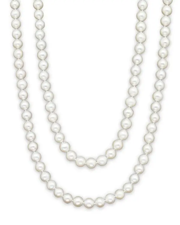 Bloomingdale'S Cultured Freshwater Pearl Strand Necklace - White