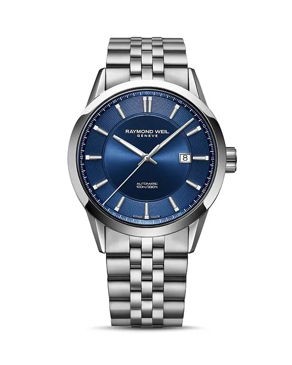 RAYMOND WEIL Freelancer Watch, 42mm - Blue/silver