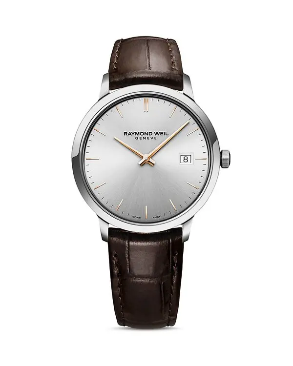 RAYMOND WEIL Toccata 39mm Watch - Gray/brown