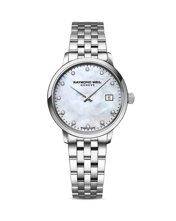 RAYMOND WEIL Toccata Watch, 29mm - White/silver