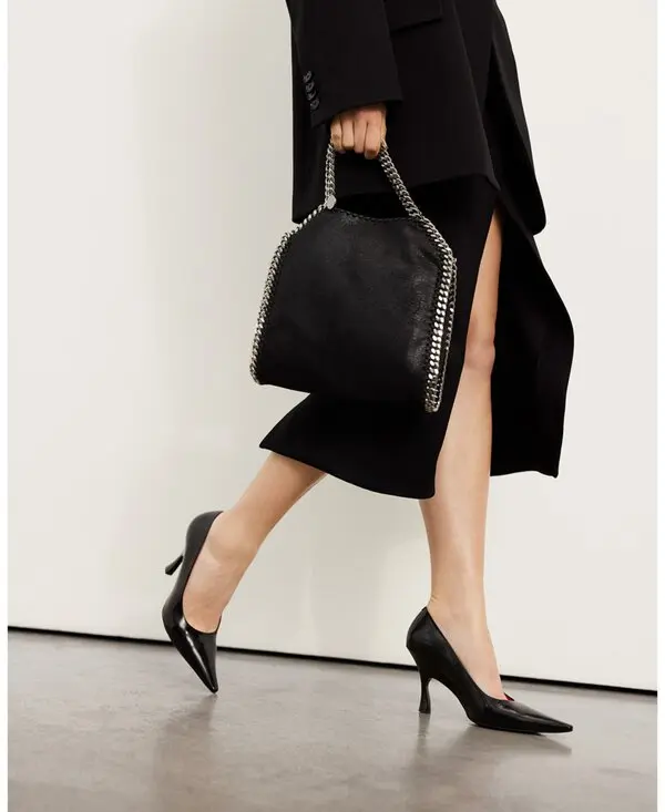 Stella McCartney Falabella Small Tote - Black/silver