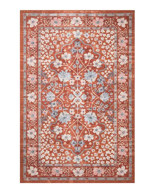 RIFLE PAPER CO. Palais Pal-02 Area Rug, 2'3 X 3'9 - Crimson