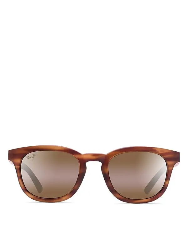 Maui Jim Koko Head Polarized Mirrored Sunglasses - Tortoise/brown