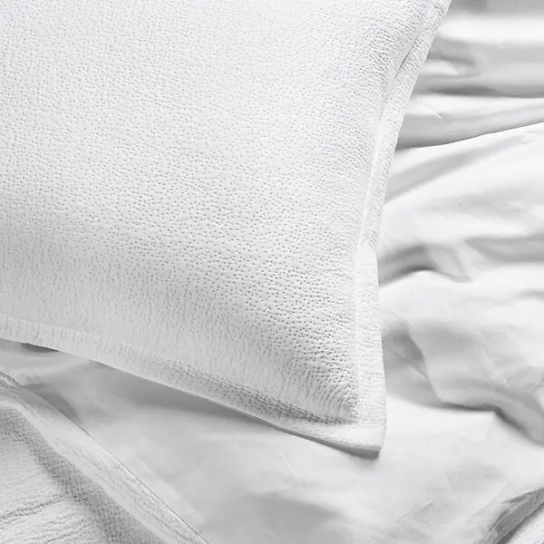 SKY Textured Matelasse Duvet Cover Set, King Exclusive - White