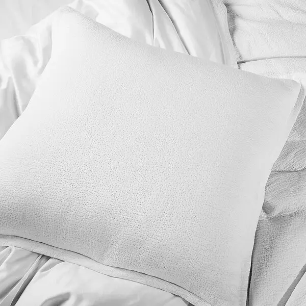 SKY Textured Matelasse Duvet Cover Set, King Exclusive - White