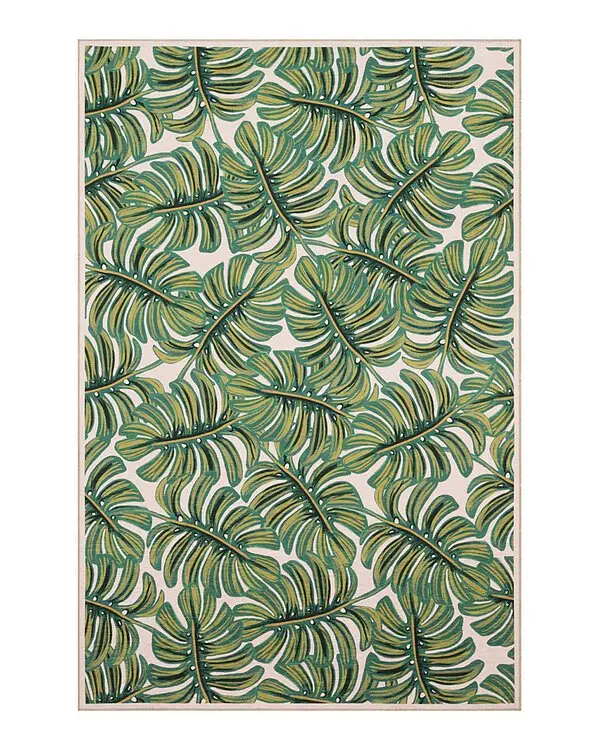 RIFLE PAPER CO. Veranda Vrn-01 Area Rug, 3' X 5 - Cream