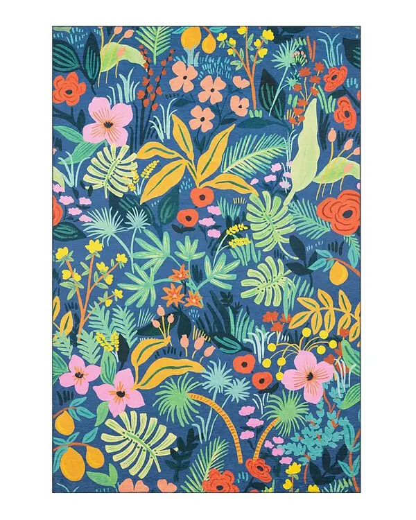 RIFLE PAPER CO. Veranda Vrn-02 Area Rug, 2'3 X 4 - Blue