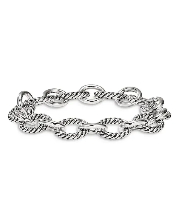 David Yurman Sterling Link Bracelet - Silver