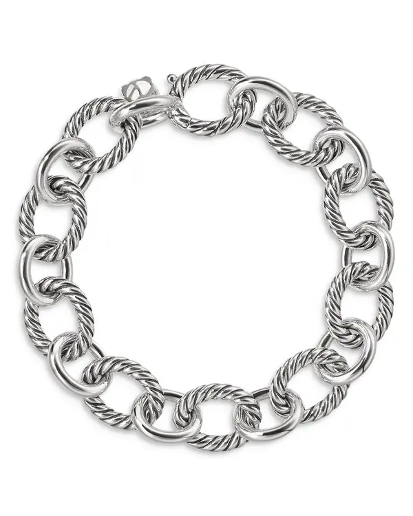 David Yurman Sterling Link Bracelet - Silver