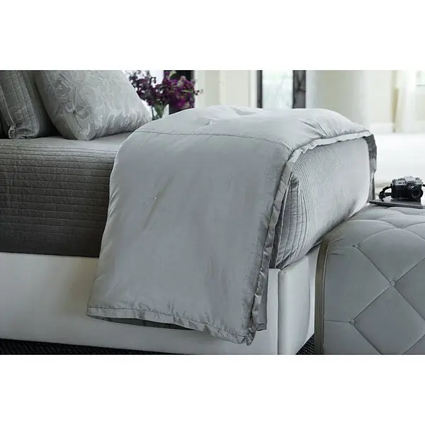 LILI ALESSANDRA Aria Personal Throw - Light Grey