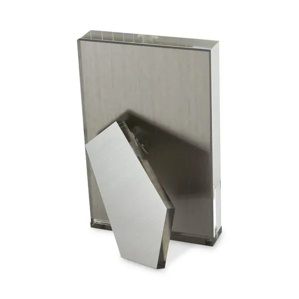 TIZO Lucite Easel Back 5 X 7 Picture Frame