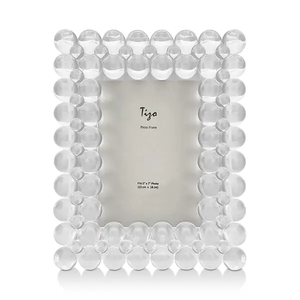 TIZO Crystal Bubble Frame, 5 X 7 - Clear