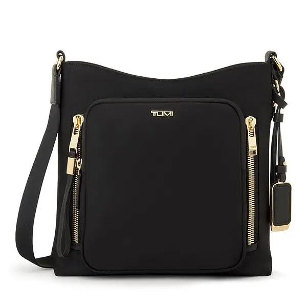 Tumi Voyageur Tyler Crossbody Bag - Black/gold