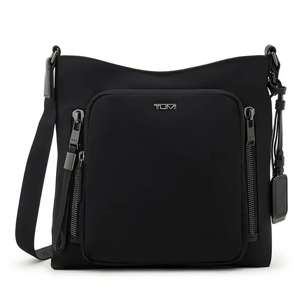Tumi Voyageur Tyler Crossbody Bag - Black/gunmetal