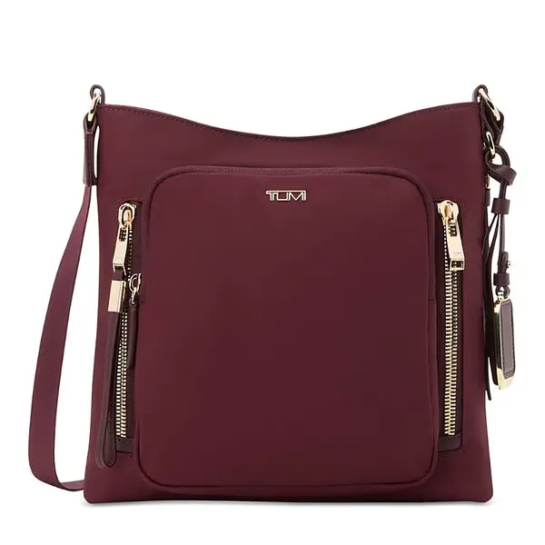 Tumi Voyageur Tyler Crossbody Bag - Wine