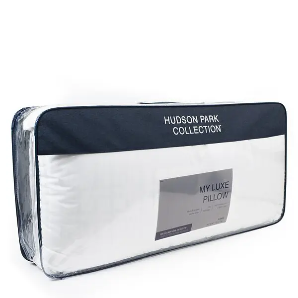 HUDSON PARK COLLECTION My Luxe Asthma & Allergy Friendly Medium/firm Density Down Pillow, King Exclusive - White
