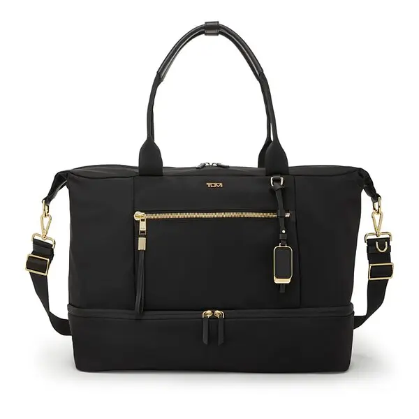 Tumi Voyageur Contine Large Weekender - Black/gold