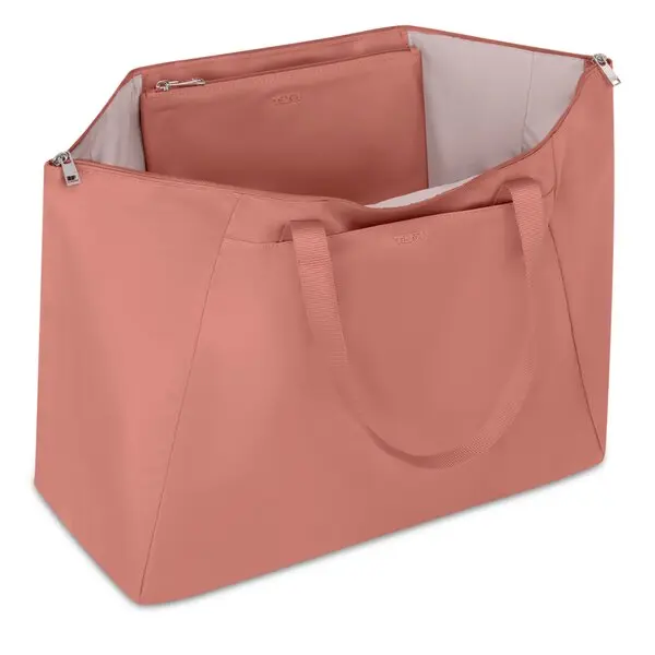 Tumi Voyageur Just In Case Large Zip Tote Bag - Pink Clay