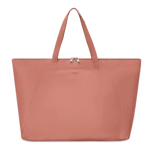 Tumi Voyageur Just In Case Large Zip Tote Bag - Pink Clay