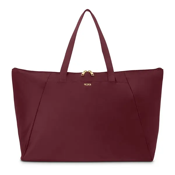 Tumi Voyageur Just In Case Large Zip Tote Bag - Wine