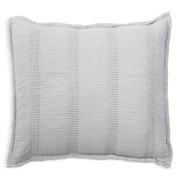 POM POM AT HOME Nantucket Euro Sham - Grey