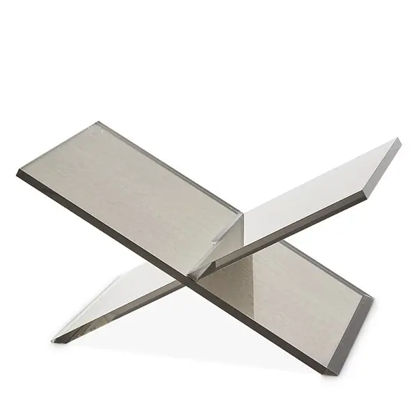 TIZO Design Lucite Book Stand - Silver