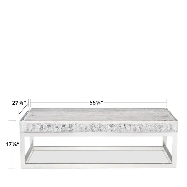 BERNHARDT Arctic Cocktail Table