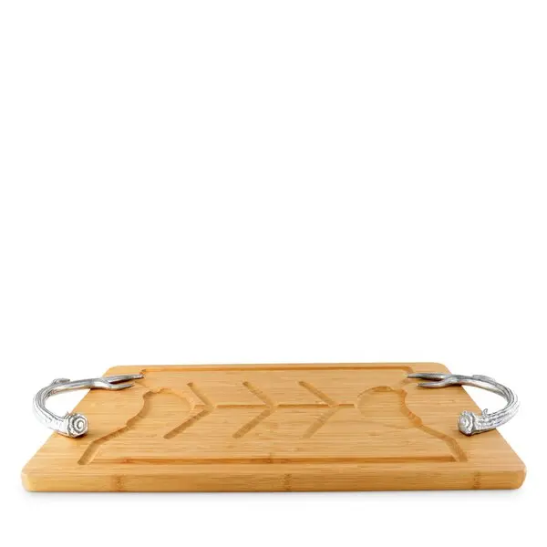 VAGABOND HOUSE Metal Antler Handle Carving Board