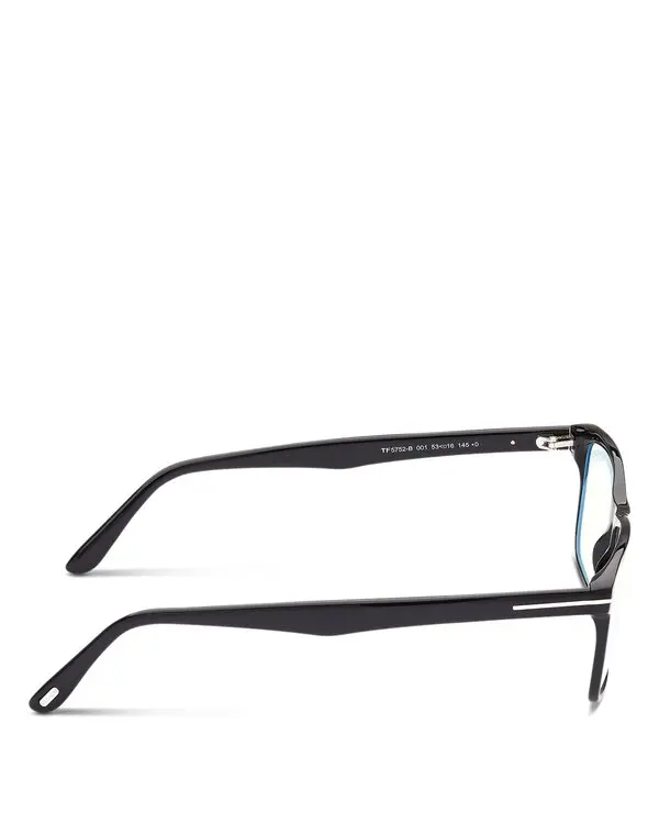 TOM FORD Square Blue Light Glasses 55mm - Black